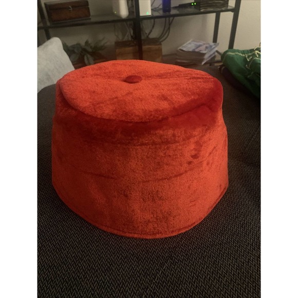 BBC | Accessories | Dr Who Red Velvet Fez Hat Shriner Aladdin Bbc ...